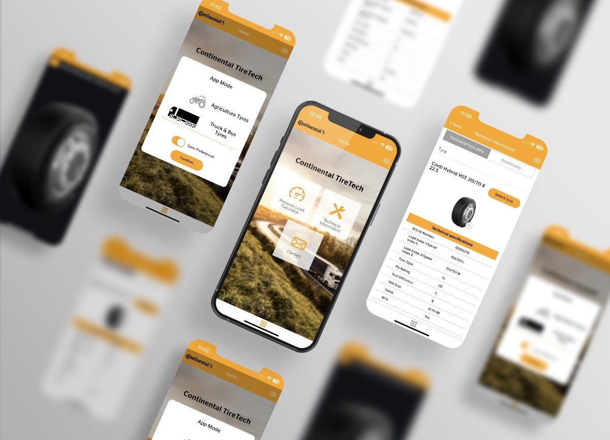 Update for TireTech App | Continental tyres