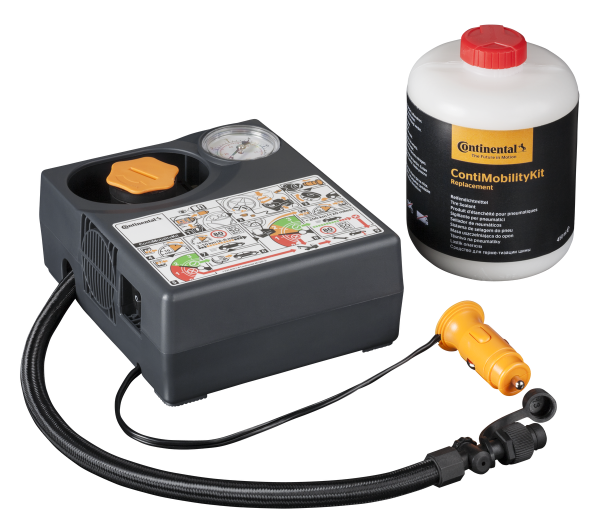ContiMobilityKit - You’ll never run out of air again. | Continental tires