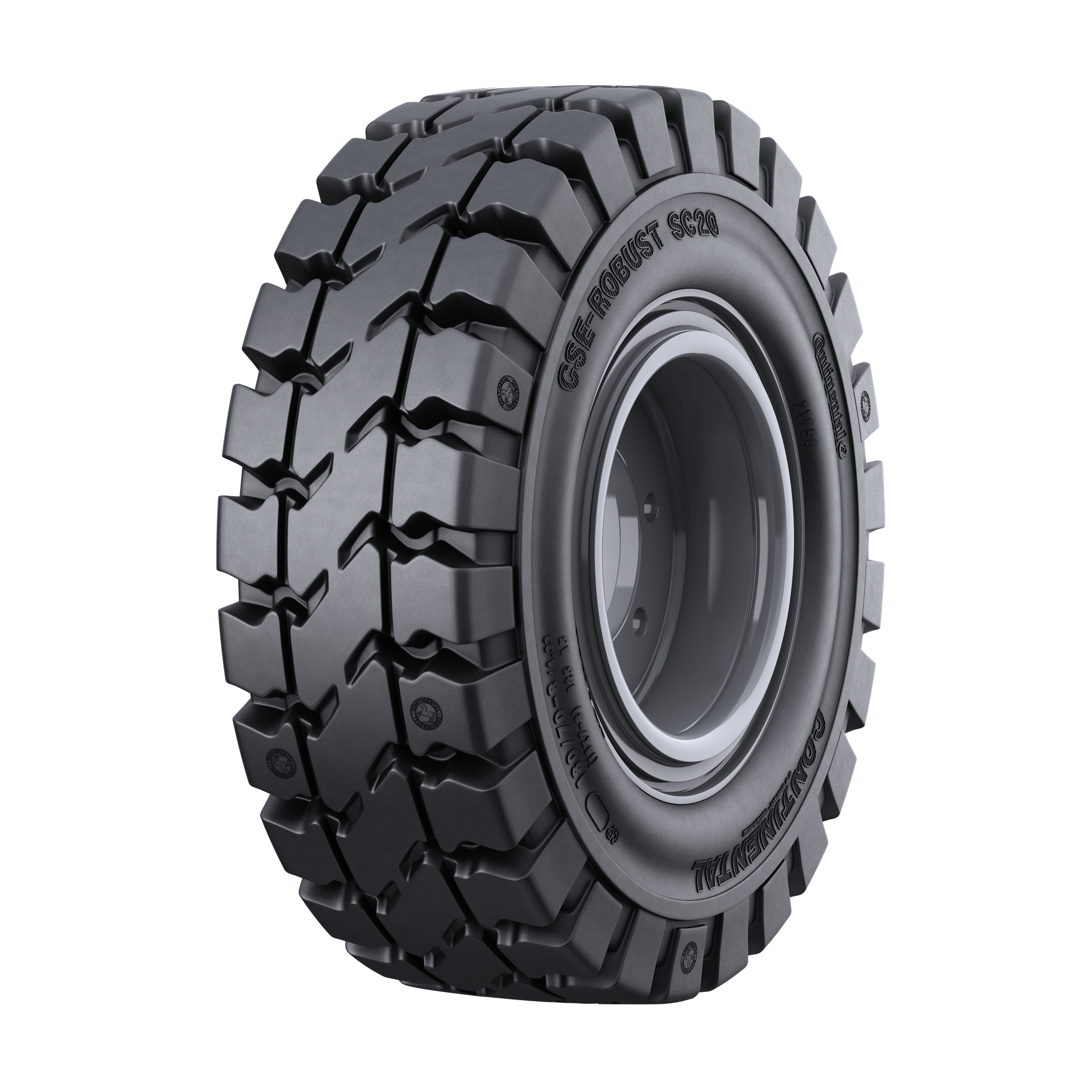 Recovered Carbon Black in Solid Tyres | Continental tyres