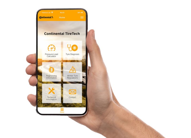 TireTech App: The One Source Solution for Your Tyres | Continental tyres