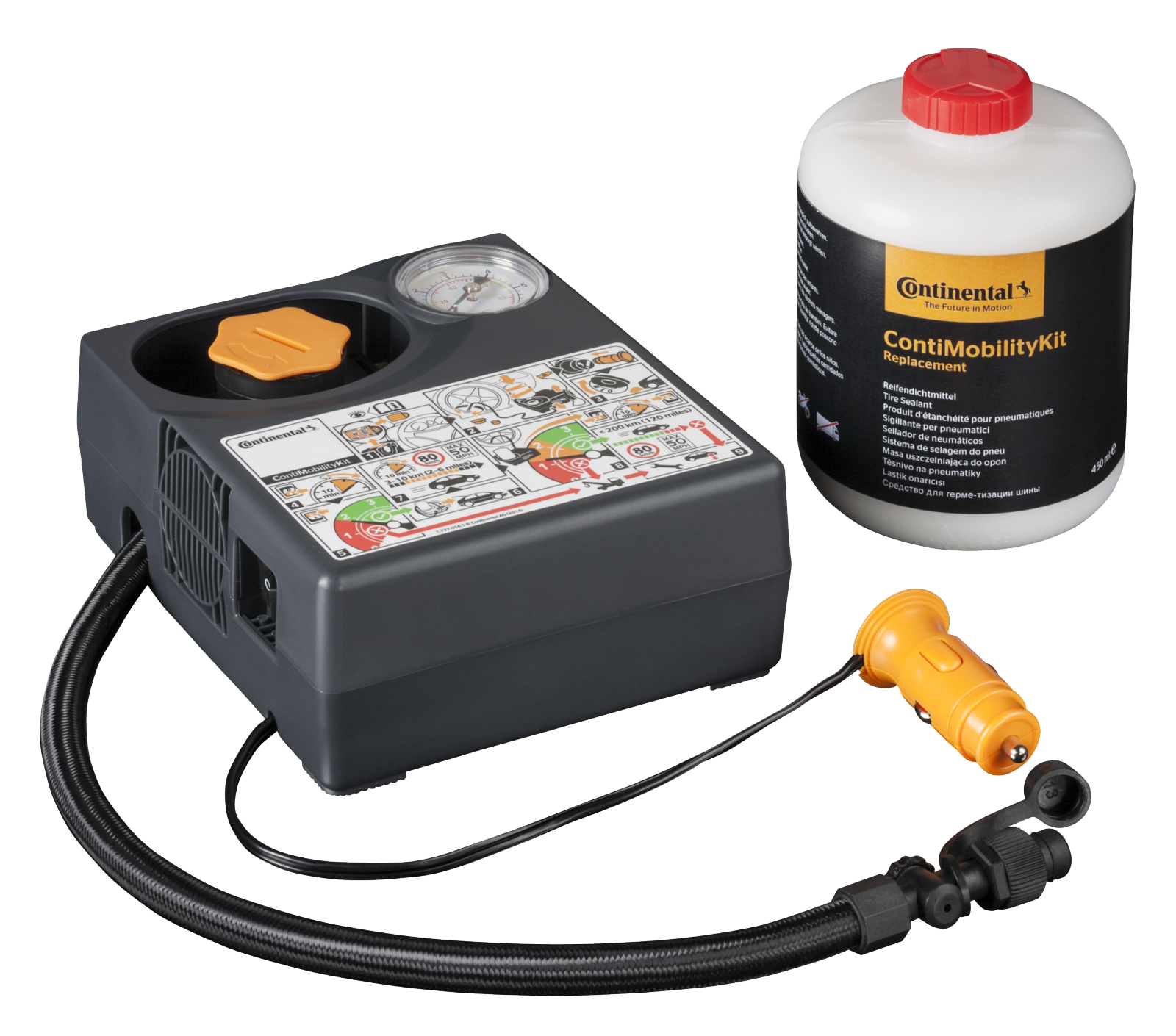 ContiMobilityKit - You’ll never run out of air again. | Continental tires