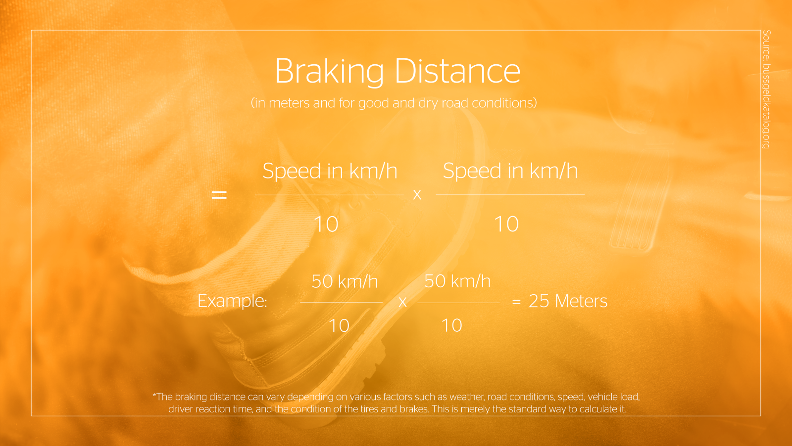 All you need to know about braking distance | Continental tyres