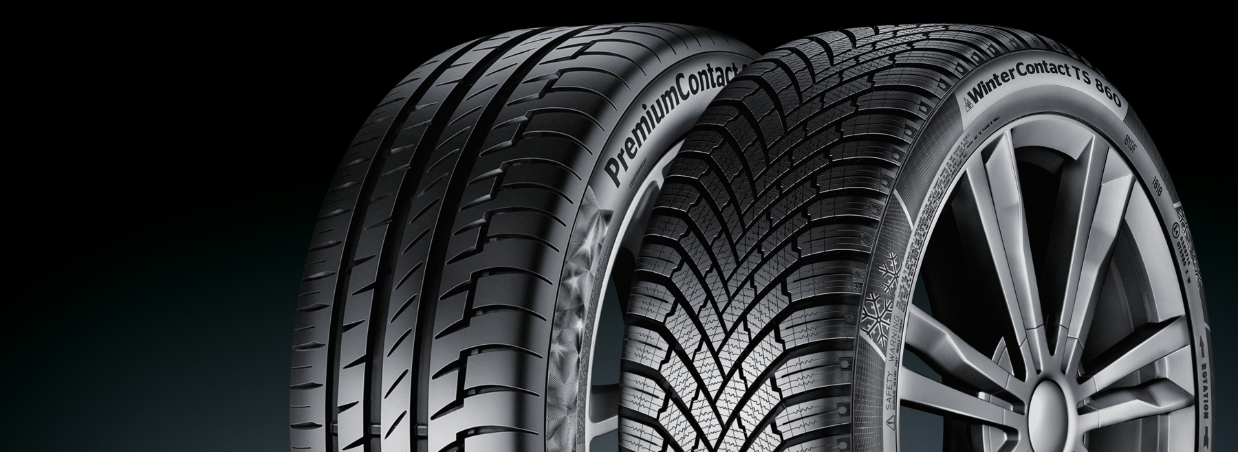 Summer tyres in winter | Continental tyres